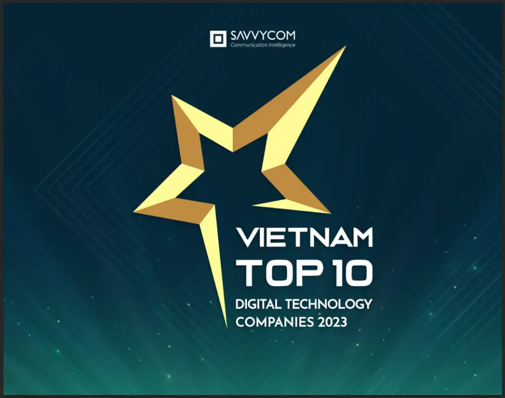 Savvycom Won Top 10 Digital Technology Companies Vietnam 2023